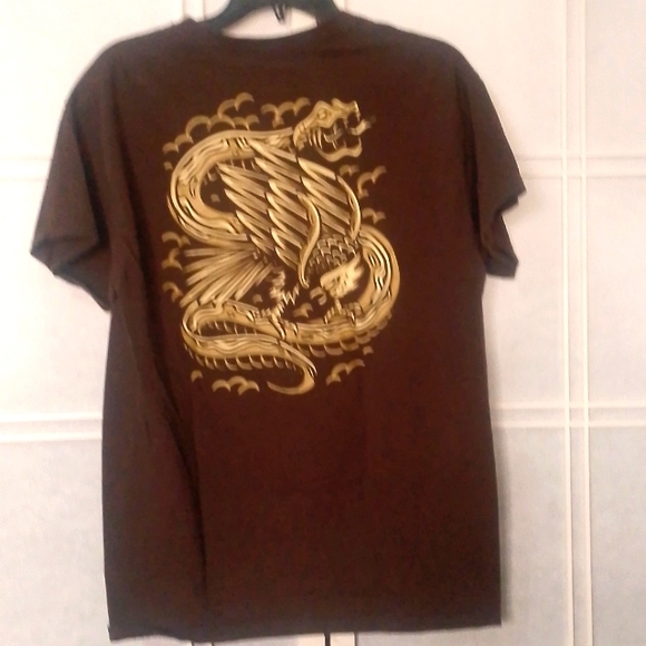 Threadless | Shirts | Threadless Eagle And Snake T Shirt | Poshmark